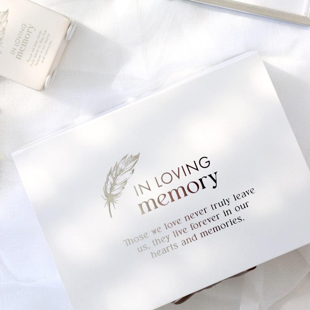 In Loving Memory Memory Keepsake Boxes | Grief Gifts Perth