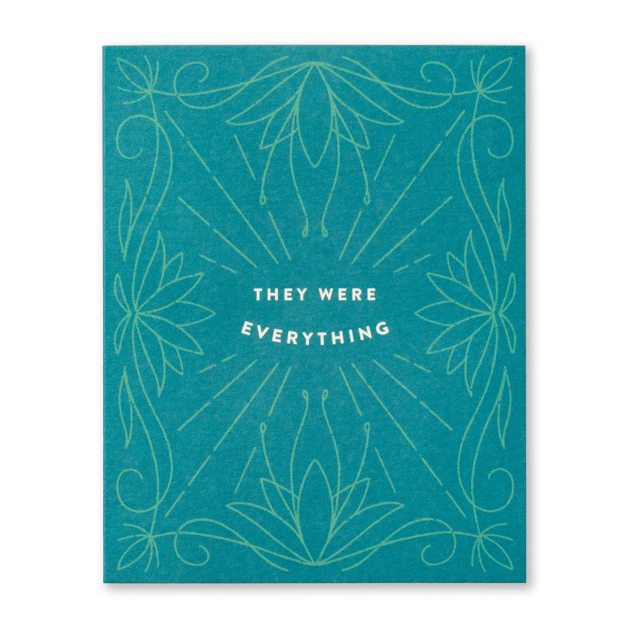 They Were Everything Sympathy Gift Card | Grief Gifts Perth | Send a ...
